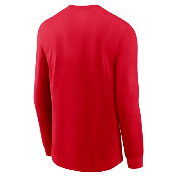 Nike Georgia Sideline Slogan Dri-fit College Long-sleeve T-shirt - Red