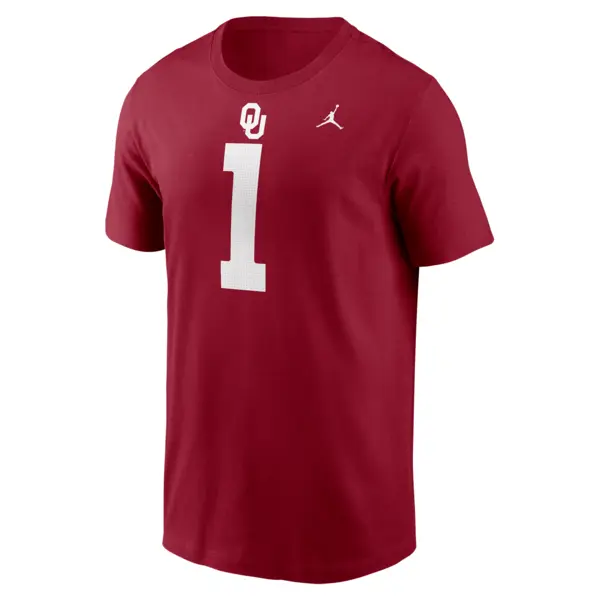 JORDAN Oklahoma Brand College T-shirt
