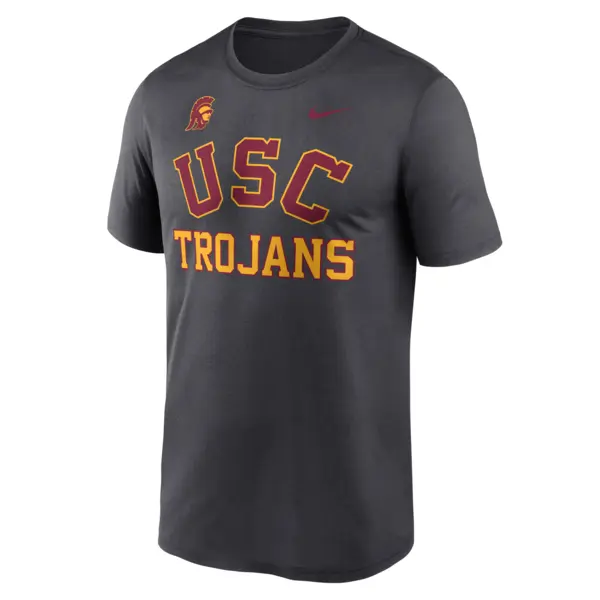 Nike Usc Primetime Arch Mantra Legend Dri-fit College T-shirt - Grey