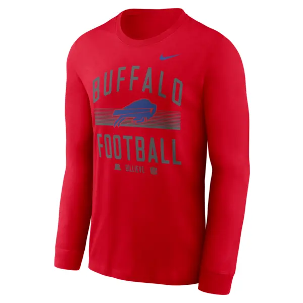 Nike Buffalo Bills Essential Long Sleeve T-shirt - Red