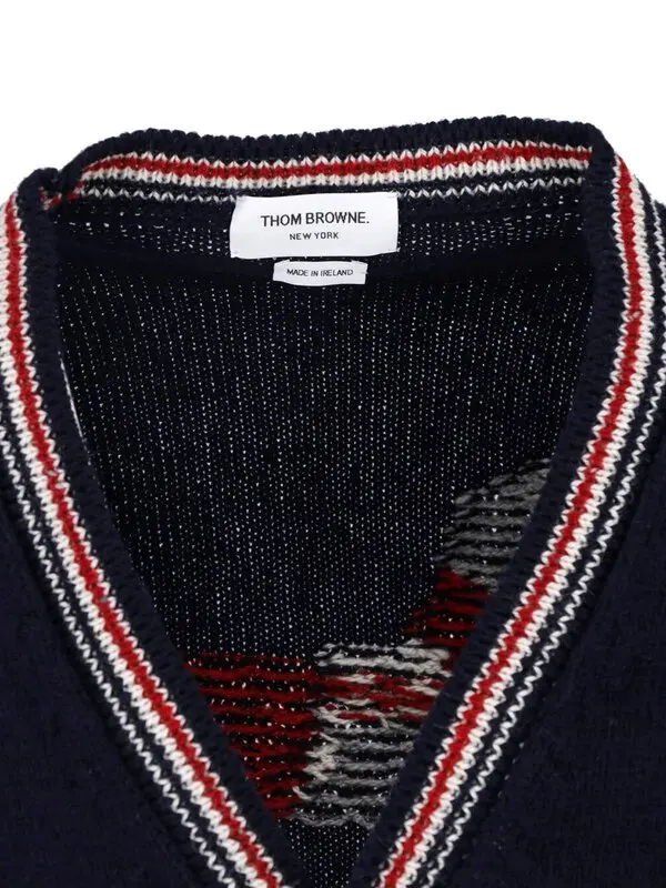 Thom Browne Cardigan "hector - Blue