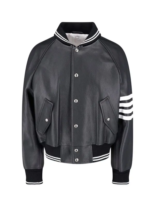 Thom Browne Leather Blouson