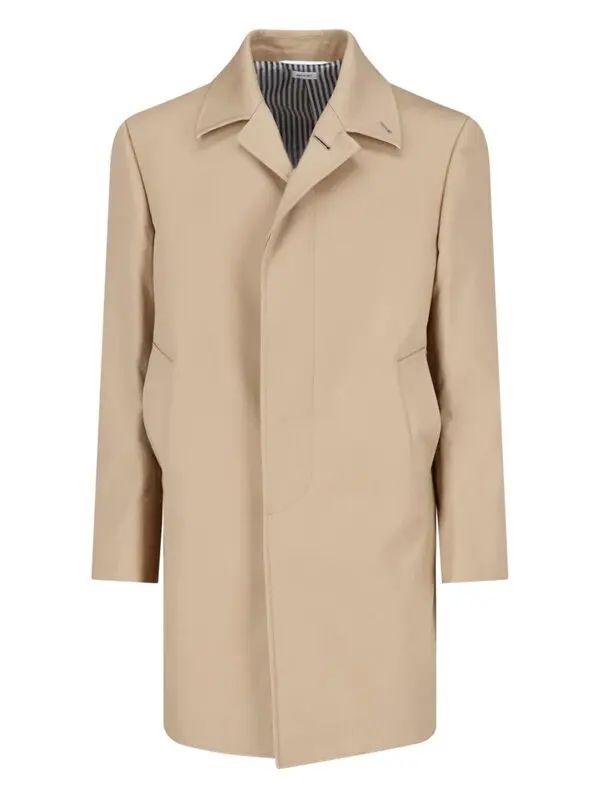 Thom Browne Cotton "mackintosh Bal" Jacket