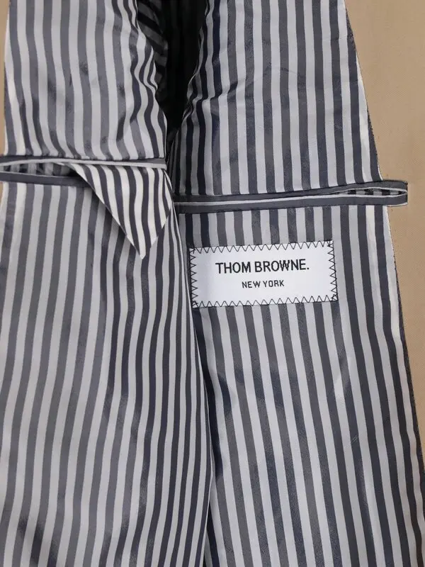 Thom Browne Cotton "mackintosh Bal" Jacket