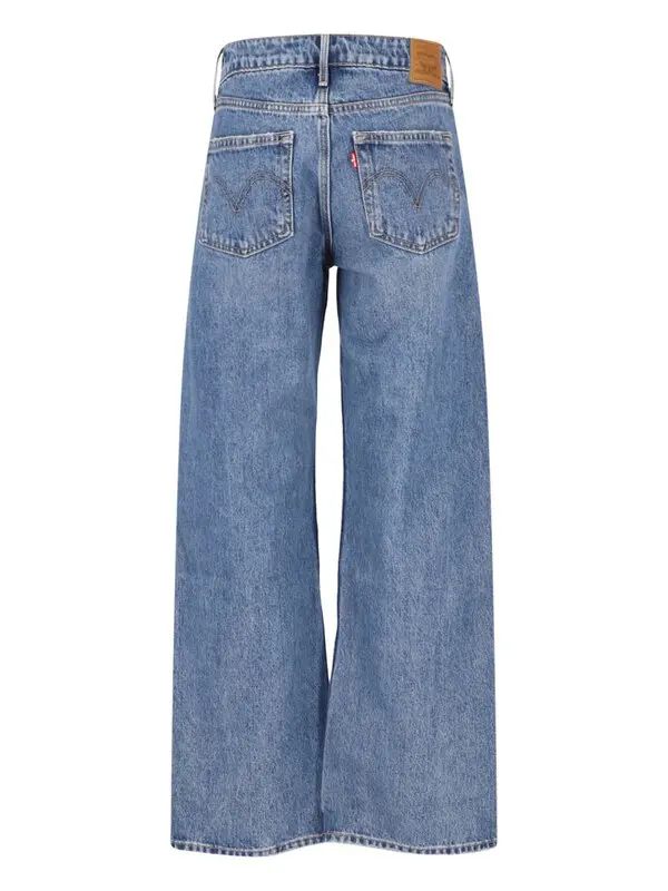 LEVI'S STRAUSS Straight Jeans "low Loose Rescued City