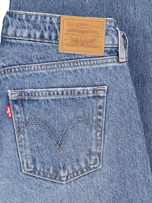 LEVI'S STRAUSS Straight Jeans "low Loose Rescued City