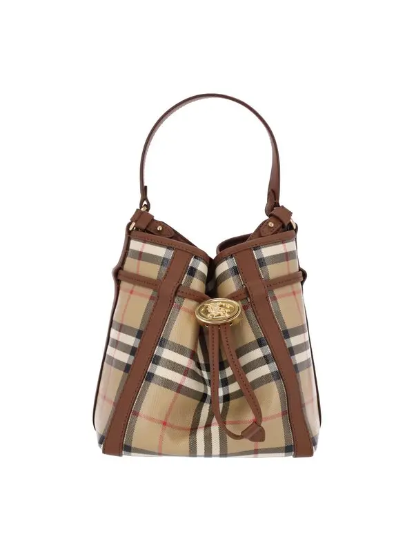 Burberry Mini Bucket Bag "check
