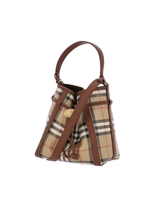 Burberry Mini Bucket Bag "check