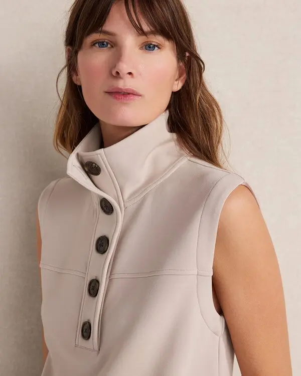 Varley Conall Button Tank Top