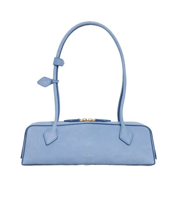 Alaïa Le Teckel Medium Shoulder Bag - Sky-blue