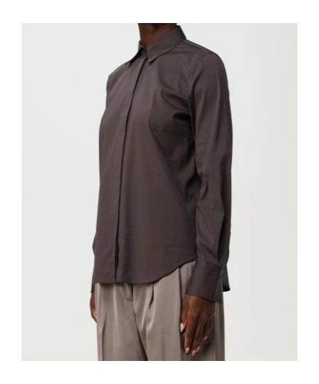 Brunello Cucinelli Long-sleeve Collared Shirt