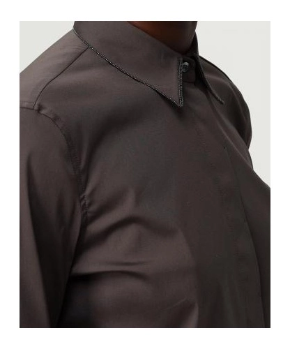 Brunello Cucinelli Long-sleeve Collared Shirt