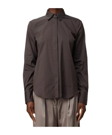 Brunello Cucinelli Long-sleeve Collared Shirt - No