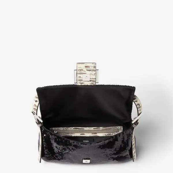 Fendi Sequin Baguette Shoulder Bag