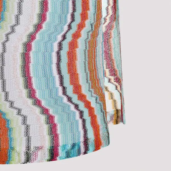 Missoni Zigzag Side Slit Maxi Dress