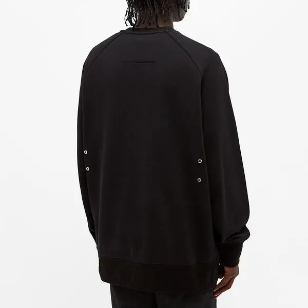 Givenchy Metallic Detailed Oversized Sweatshirt - Black