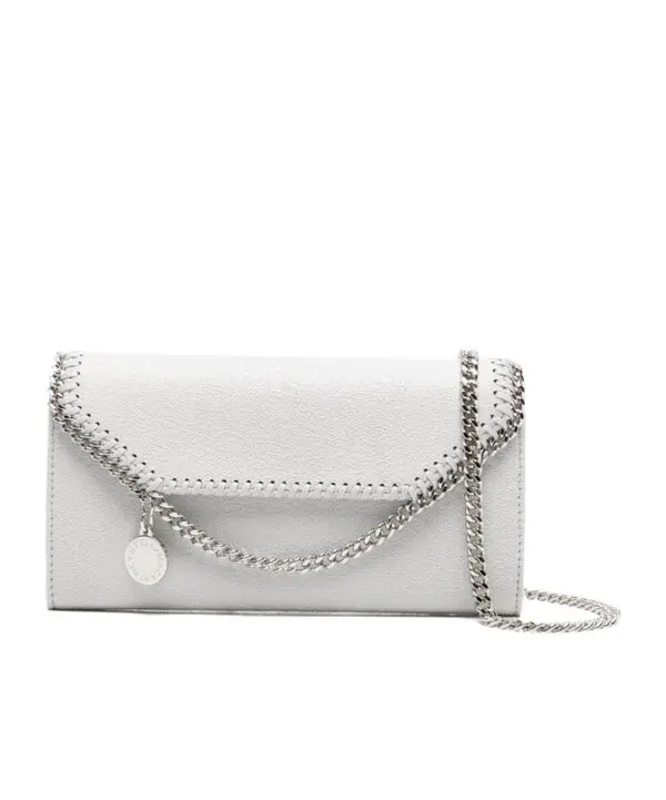 Stella McCartney Chain Crossbody Bag - Grey