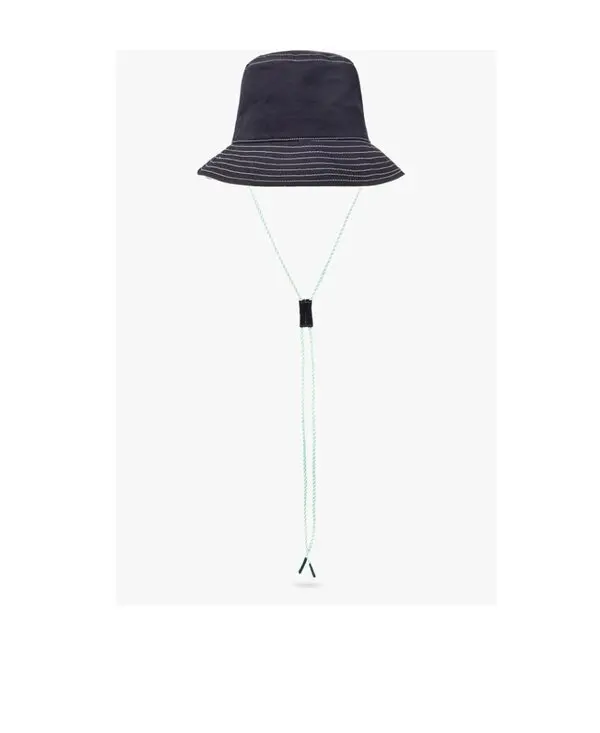 Maison Kitsuné Logo Embroidered Bucket Hat