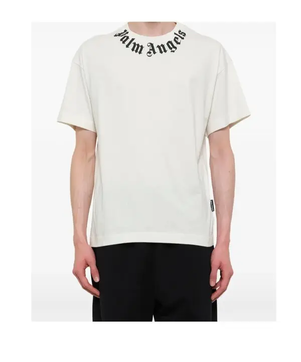 Palm Angels Logo Crewneck T-shirt