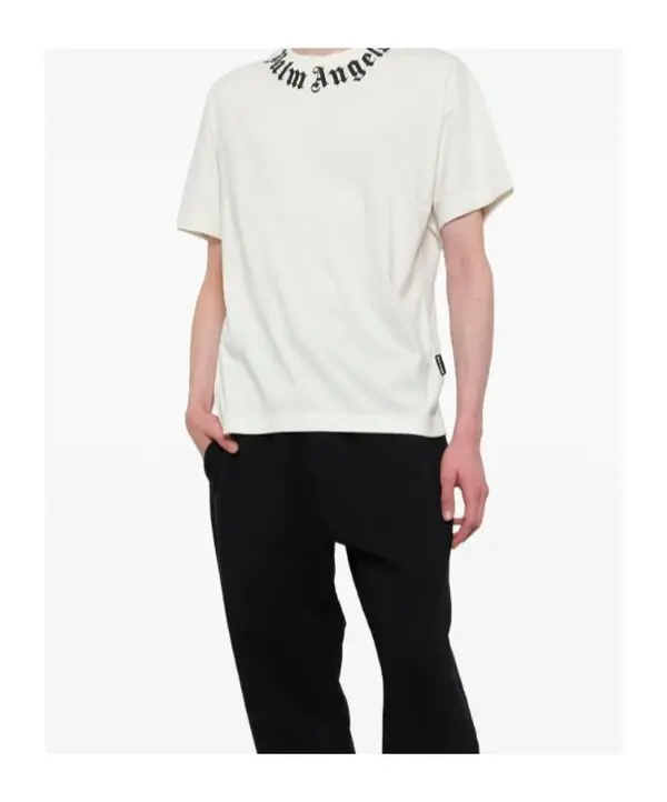 Palm Angels Logo Crewneck T-shirt