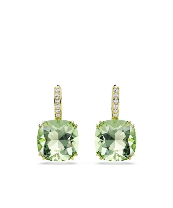 SWAROVSKI Millenia Cushion Cut Crystal Drop Earrings