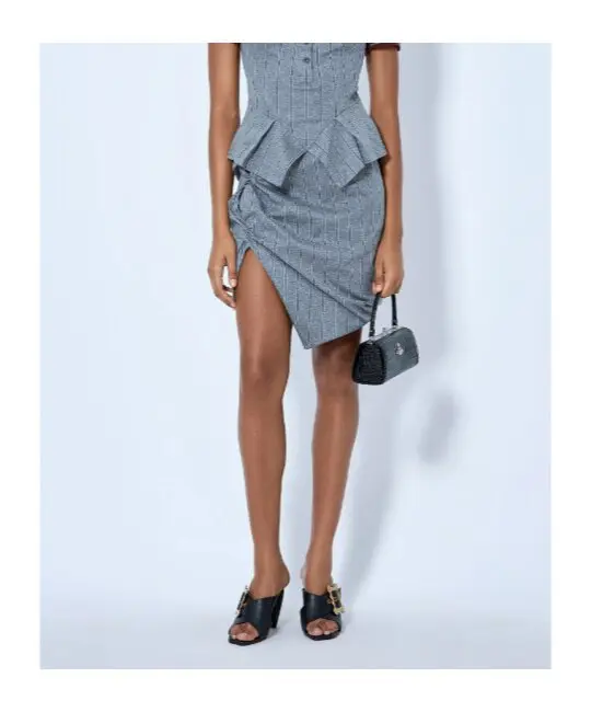 VIVIENNE WESTWOOD Drawstring Midi Skirt