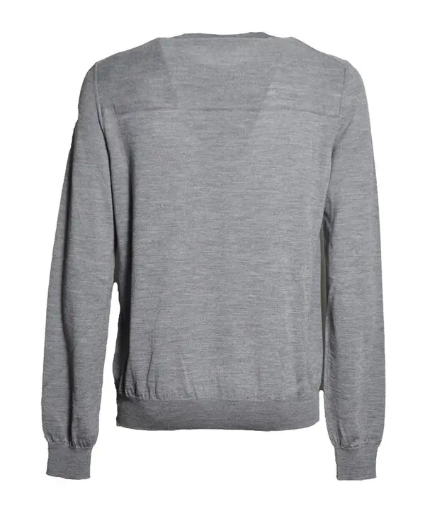 JIL SANDER Crewneck Long-sleeved Jumper - Grey