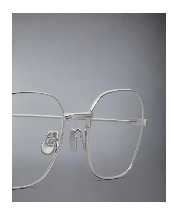 Thom Browne Titanium Rectangular Eyeglasses
