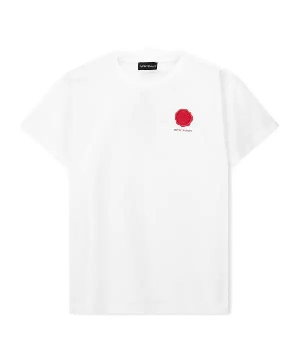 Emporio Armani Mercerized Jersey T-shirt Valentine's Day Capsule