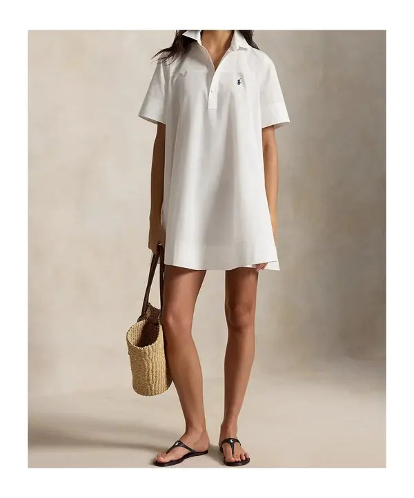 Polo Ralph Lauren A-line Mini Shirt Dress