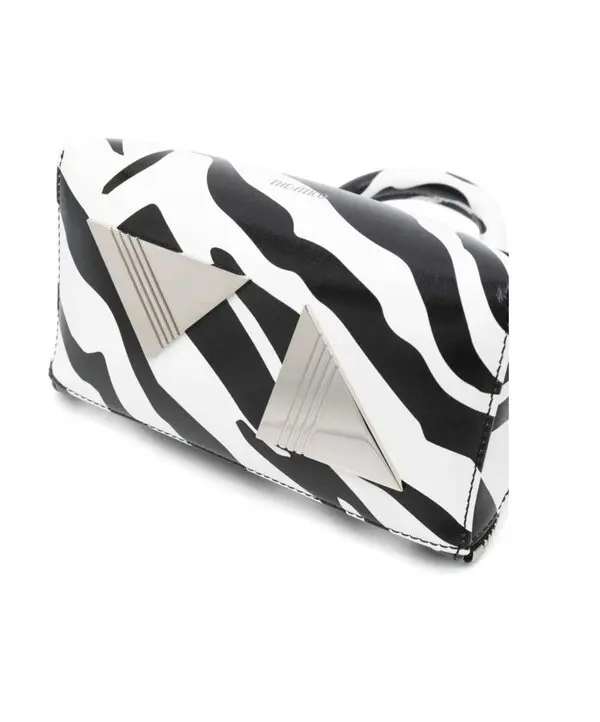 Attico Friday" Handbag - White/black