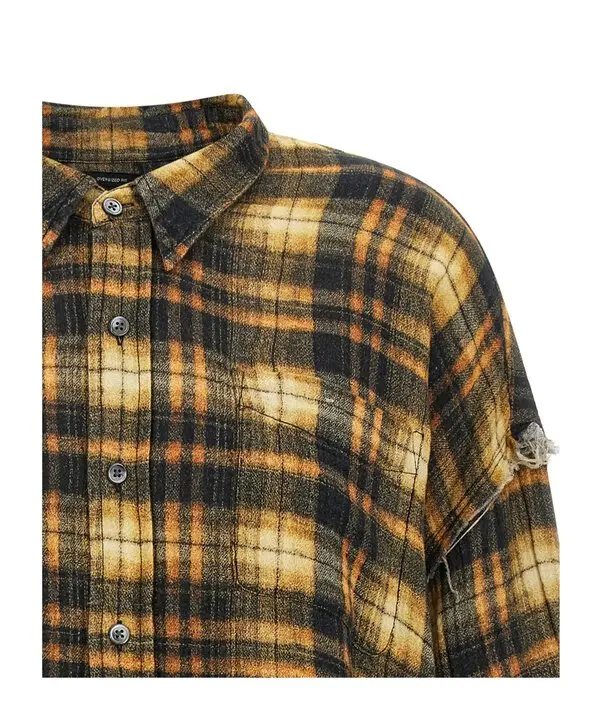 R13 Plaid Shirt - Brown