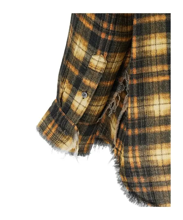 R13 Plaid Shirt - Brown
