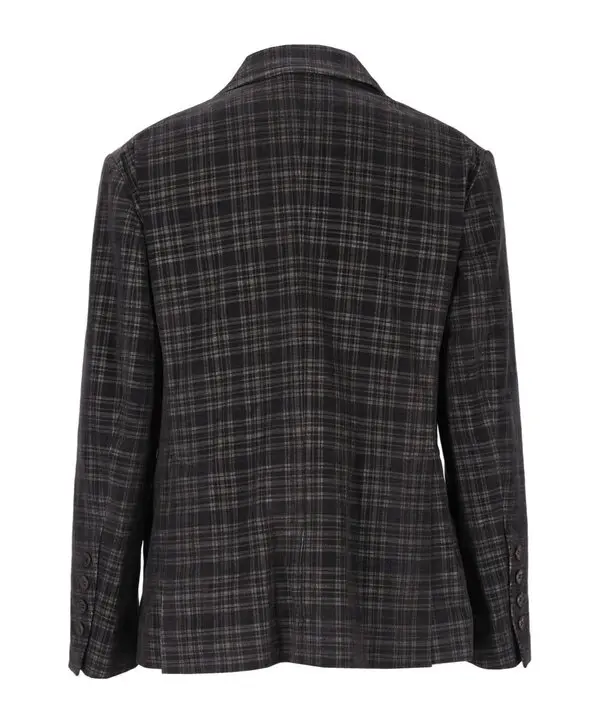 VIVIENNE WESTWOOD Wreck Jacket With Plaid Pattern