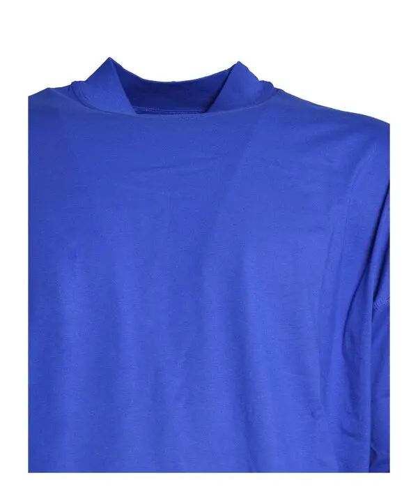 JIL SANDER Mock Neck Straight Hem T-shirt