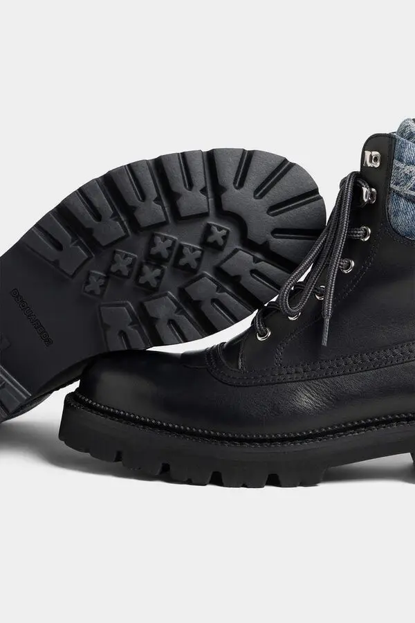 Dsquared2 Monogram Ankle Boots
