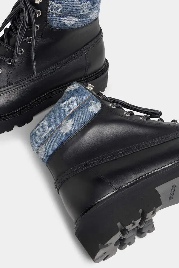 Dsquared2 Monogram Ankle Boots