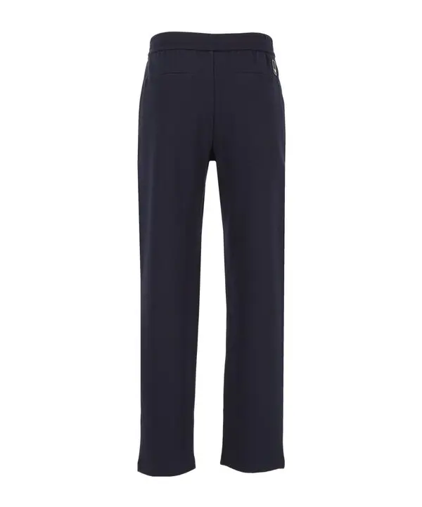 Emporio Armani Elastic-waist Athletic Pants