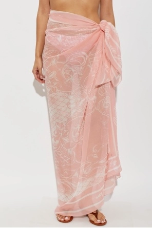 Balmain Patterned Beach Skirt