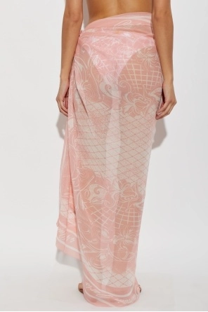 Balmain Patterned Beach Skirt