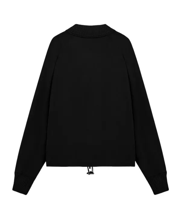 Emporio Armani Punto Milano Jersey Blouson Jacket