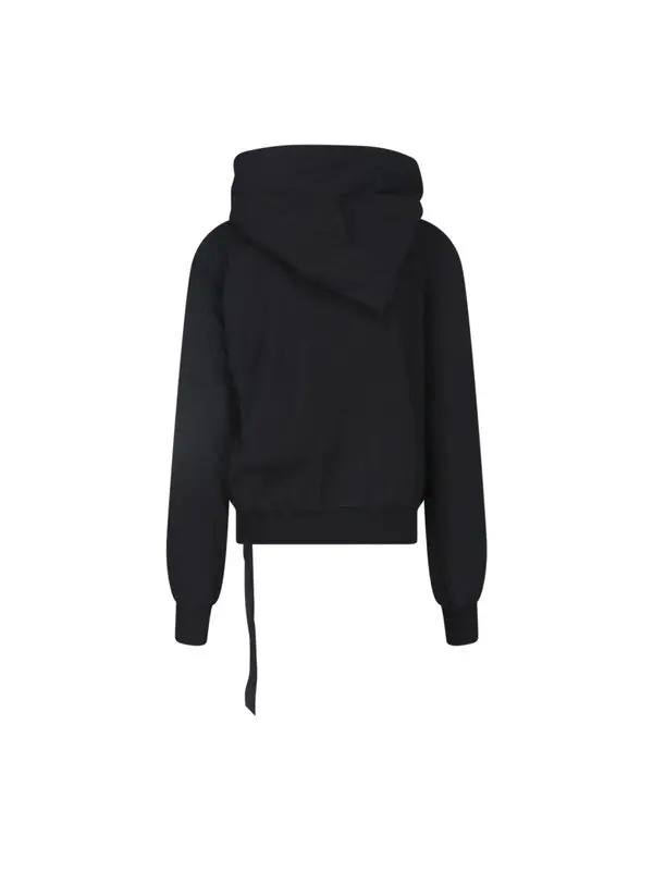 Rick Owens Drawstring Zipped Cardigan