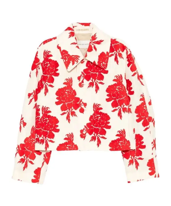 Dries Van Noten Long-sleeved Printed Jacket