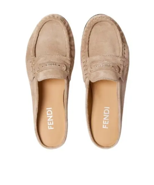 Fendi Round-toe Mules