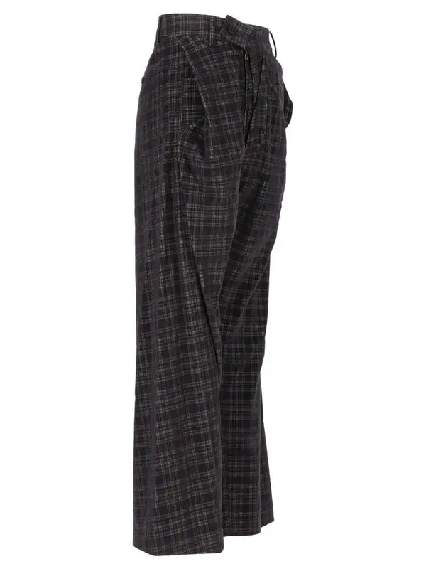 VIVIENNE WESTWOOD Drunken Check Pants