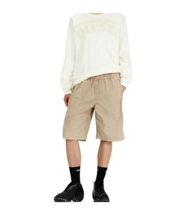DIESEL® Logo Embroidered Shorts