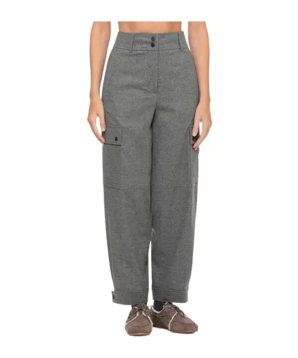 Peserico Belted Cargo Trousers