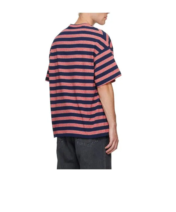 JIL SANDER Striped Crewneck T-shirt