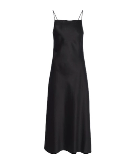 JOSEPH Cloe Silk Satin Midi Dress
