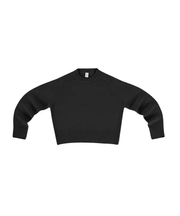 Extreme Cashmere Long-sleeved Short Sweater
